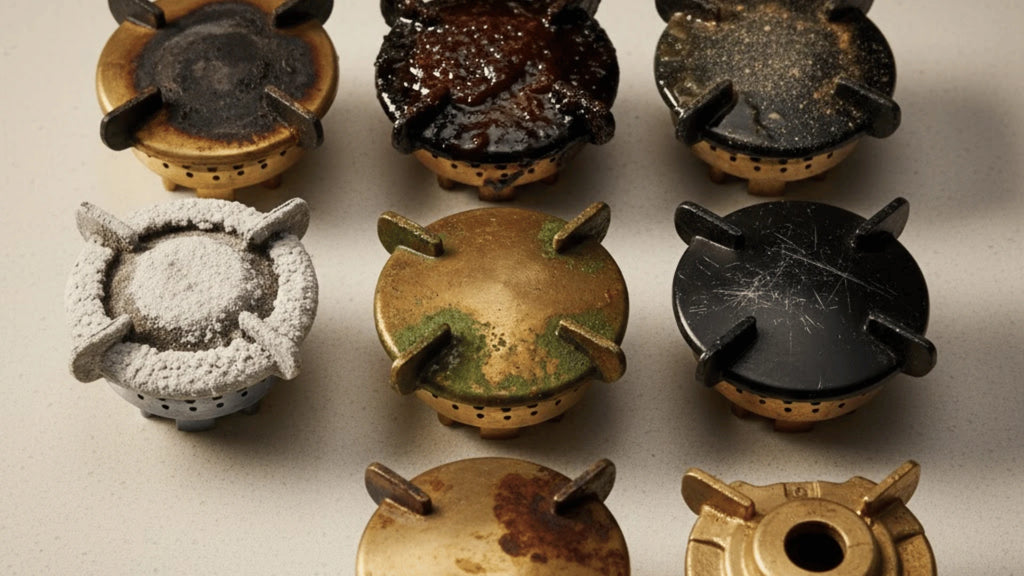 7 Reasons Your Burner Caps Are Getting Discolored