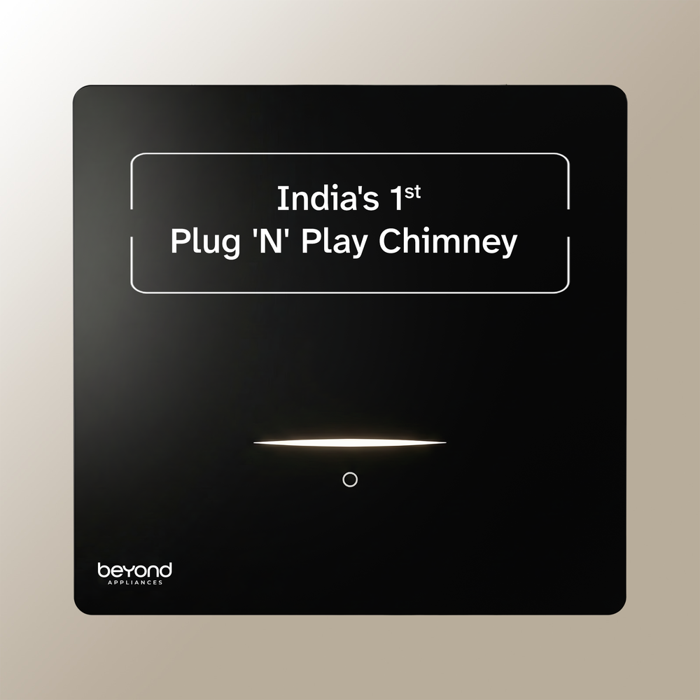 Cube Chimney Pro | India's 1st Plug & Play Chimney | 4 Year Filter Life